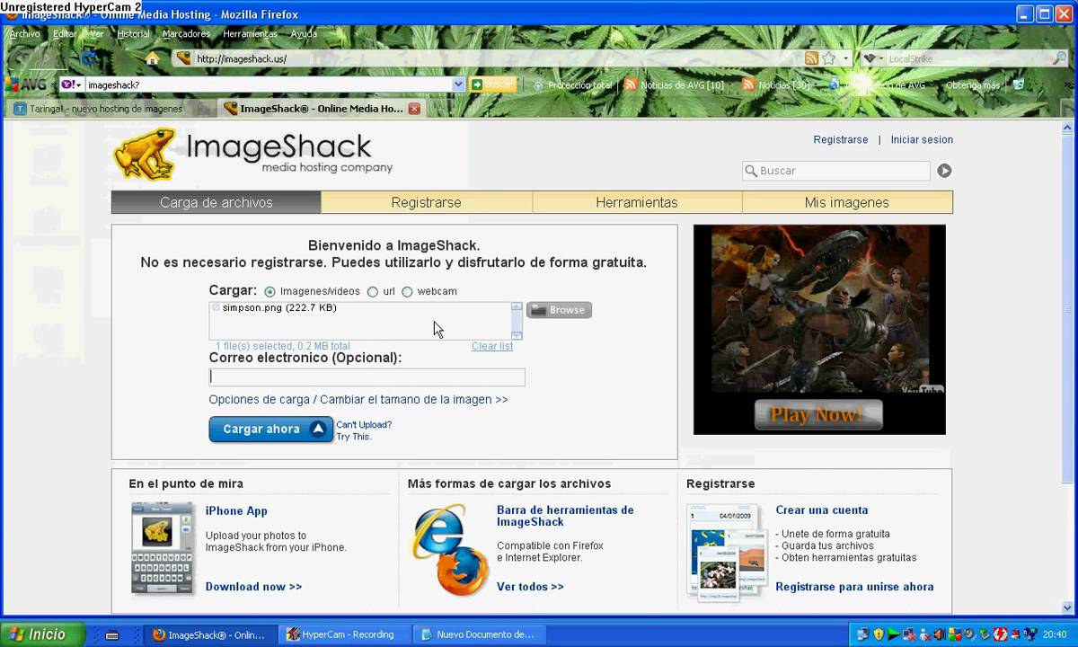 Imageshack Youtube