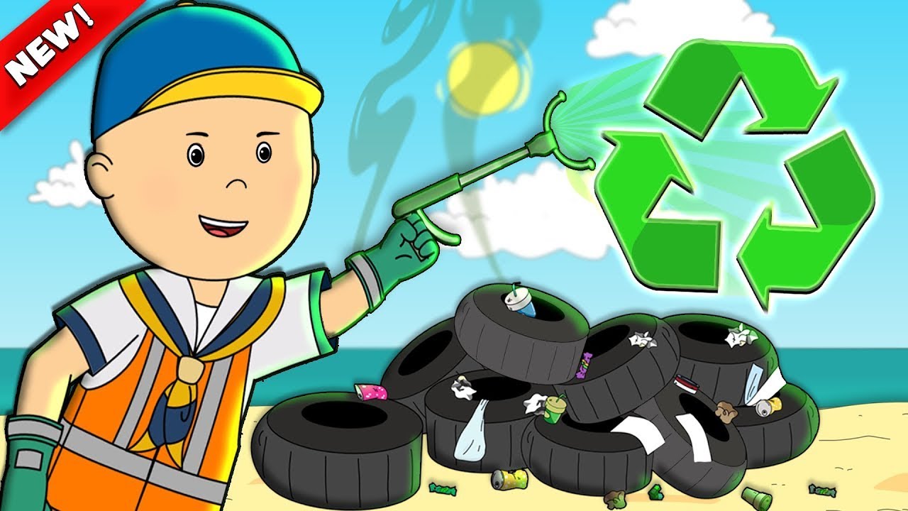 Earth Day Caillou Cartoon Youtube