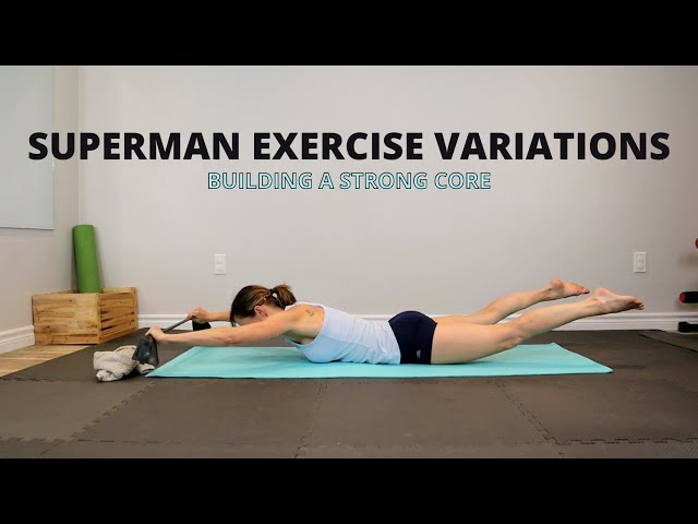 Superman Core Exercise