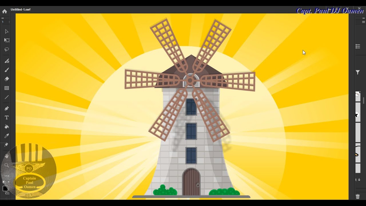 Adobe Animate Windmill Tutorial Youtube