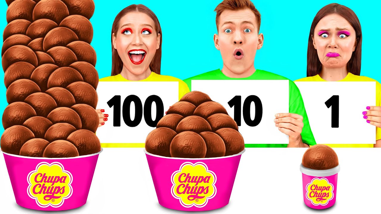 Tantangan 100 Lapis Makanan Trik Dapur Keren Challengeteen Youtube