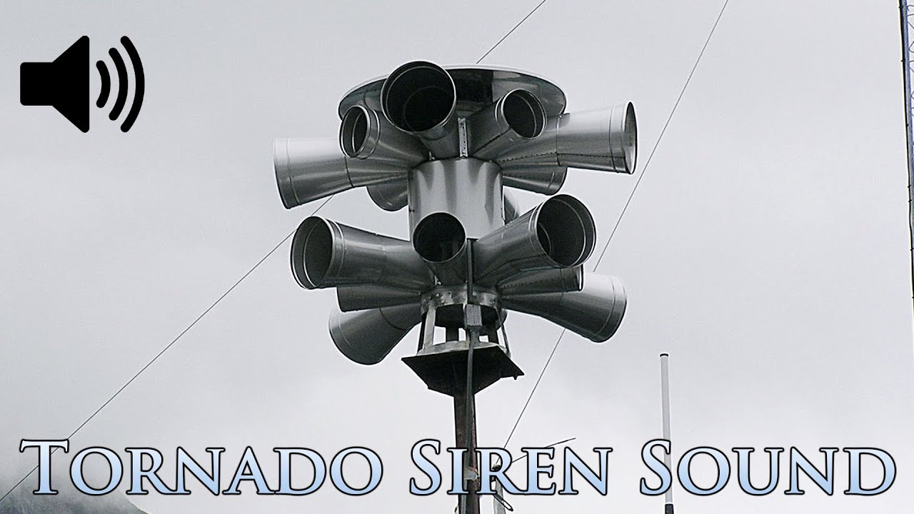Tornado Siren Sound Effect рџњєпёџрџљё Youtube