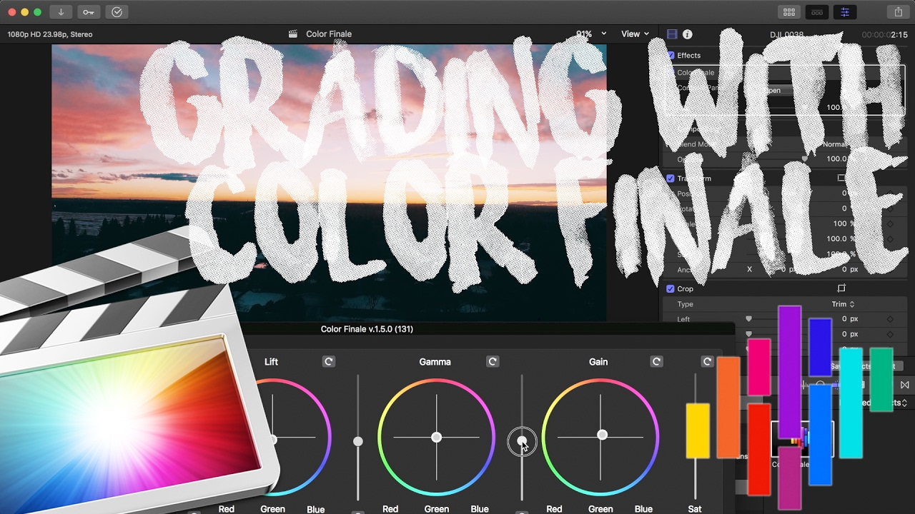 Advanced Color Grading Using Color Finale In Fcpx Youtube
