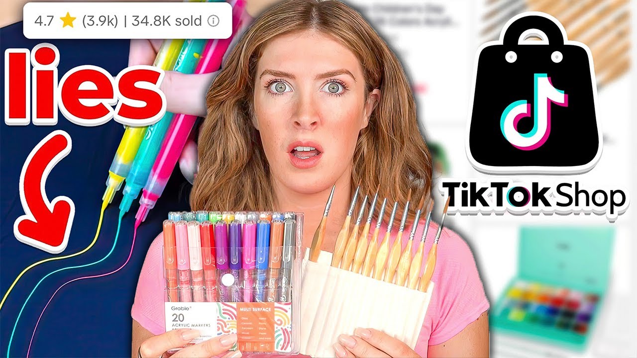 I Tested Tik Tok Shop S Overly Hyped Art Supplies They Lied