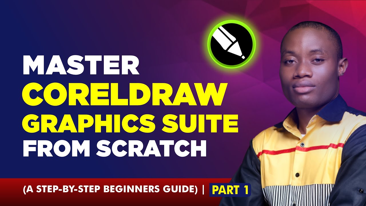 Coreldraw Tutorial For Beginners Step By Step Guide Part 1 Youtube