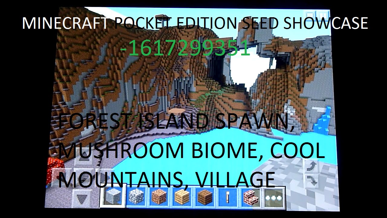 Minecraft Pe Seed Showcase 1617299351 Youtube