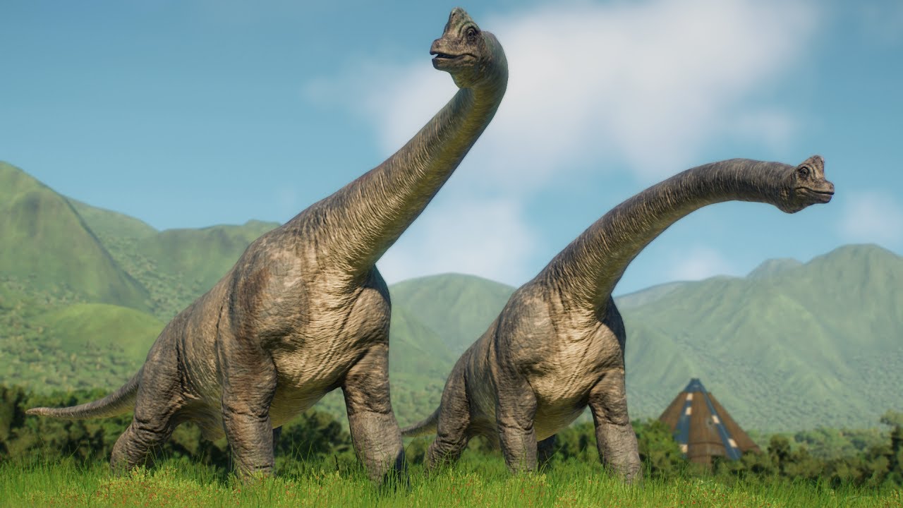 Brachiosaurus Sounds Jurassic World Evolution 2 Youtube