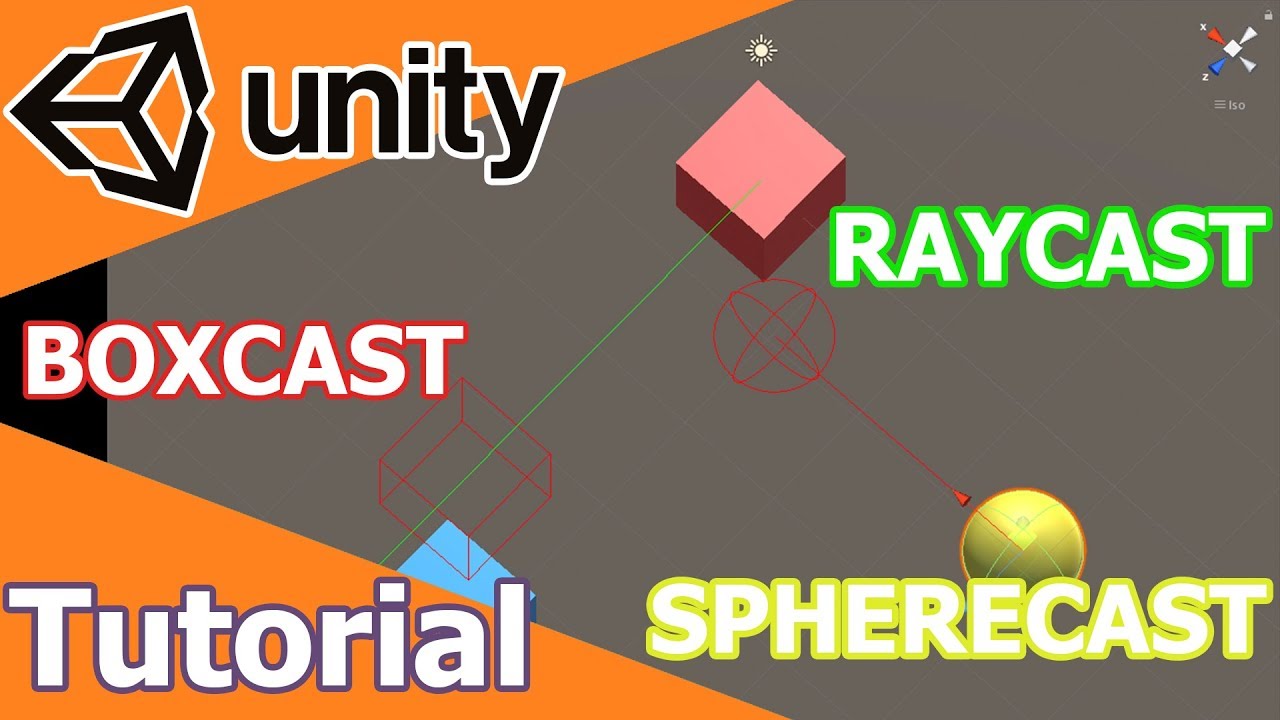 Unity3d Tutorial Raycast Boxcast Spherecast Youtube