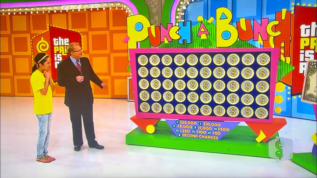The Price Is Right Punch A Bunch 5 21 2010 Youtube