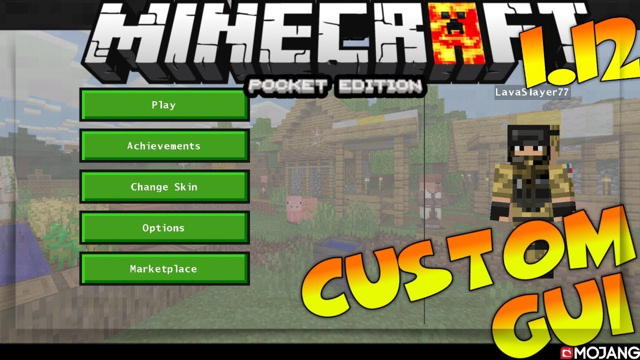 Mcpe 1 12 Custom Gui Minecraft Pe 1 12 How To Get Custom Gui