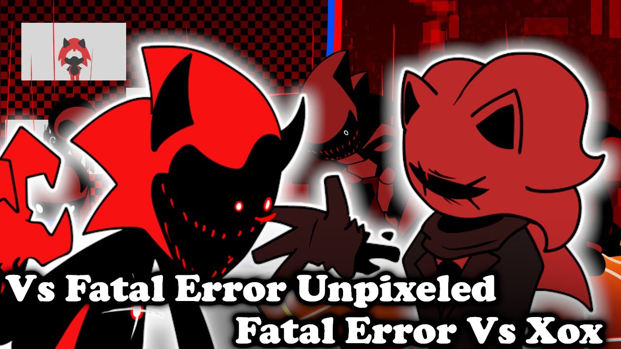 Fnf Vs Fatal Error Unpixeled New Songs Mods Hard Youtube