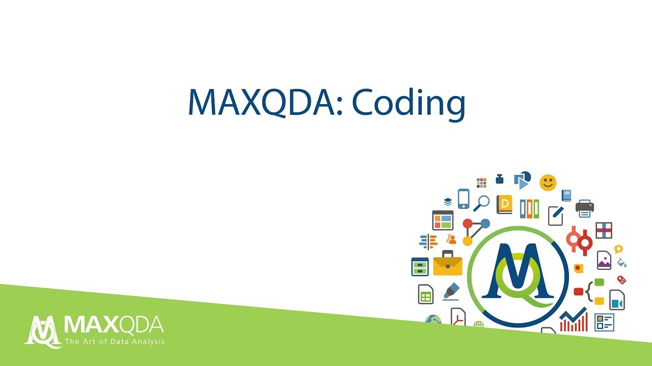 Coding Qualitative Data With Maxqda 2018 Youtube