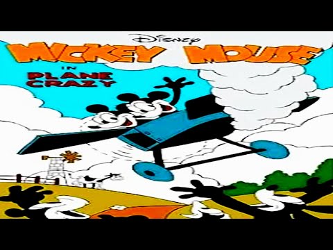 Mickey Mouse Plane Crazy 1929 Youtube