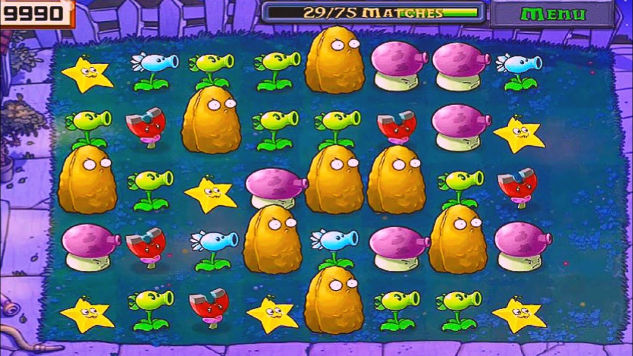 Plants Vs Zombies Mini Games Beghouled Beghouled Twist Completed