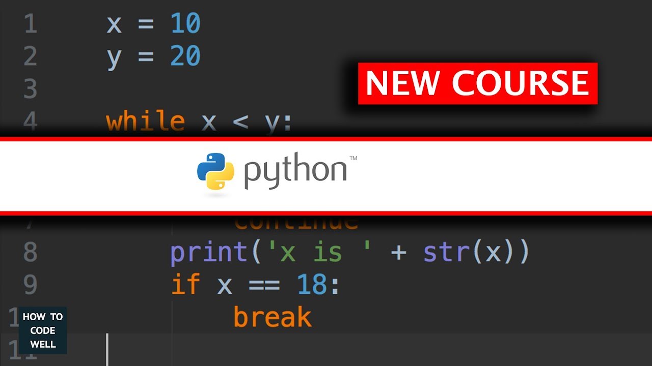 New Python Control Structures Course Youtube