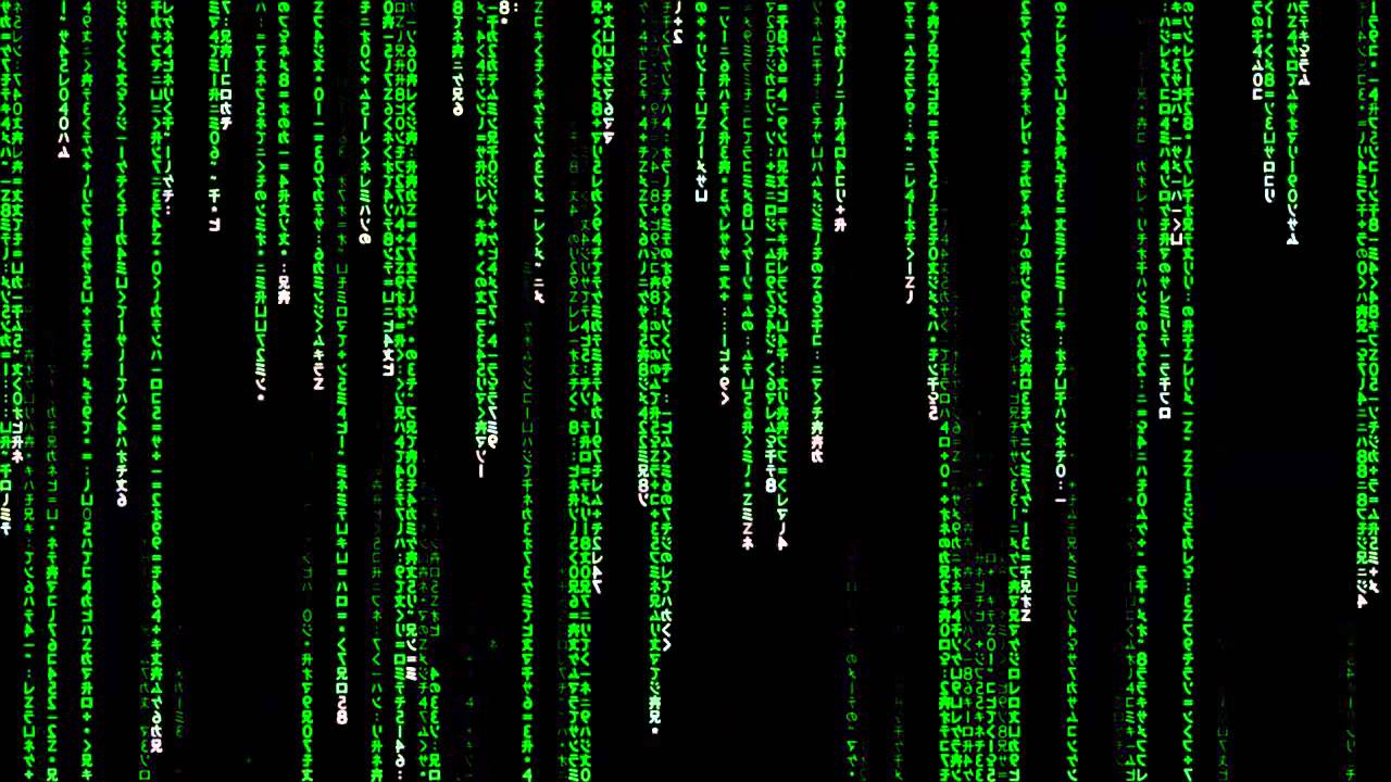 Matrix Falling Code Effect Youtube