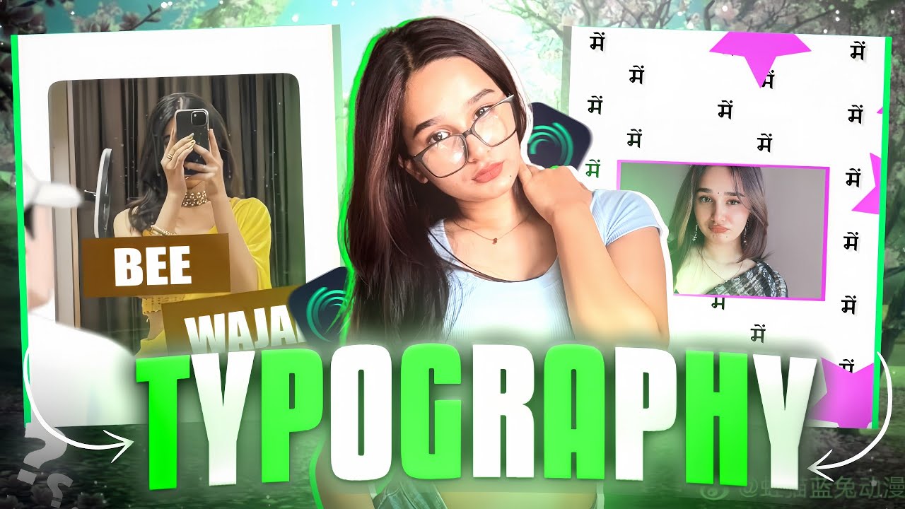 Typography Motion Video Editing Tutorial Youtube