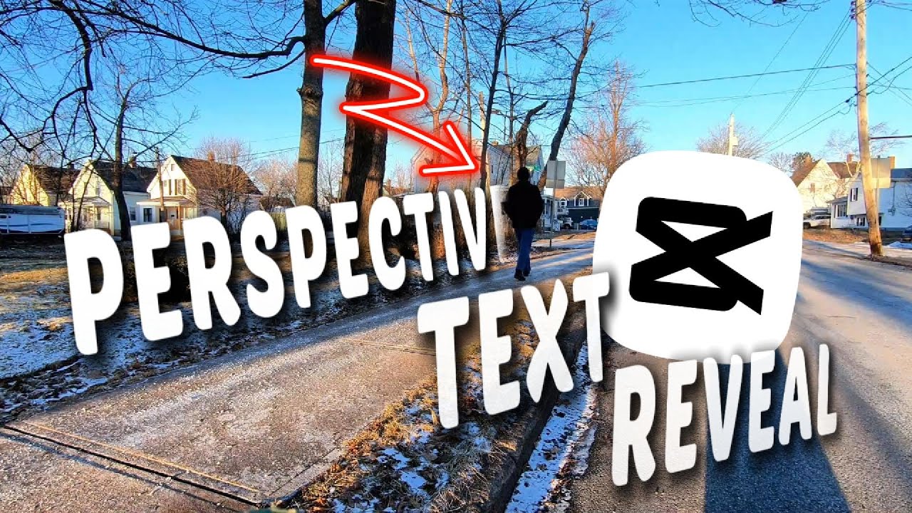 Capcut Pc Tutorial Create A Stunning Perspective Text Reveal Effect