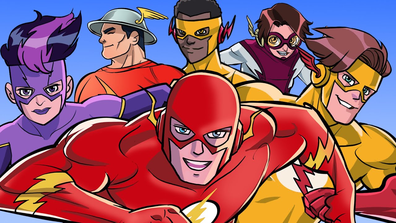 The Animated History Of Every Flash Dc Comics Youtube