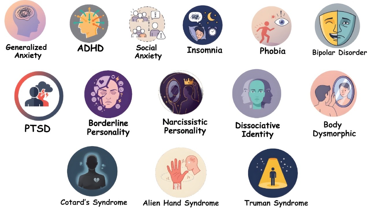 Every Mental Disorder Explained In 5 Minutes Youtube