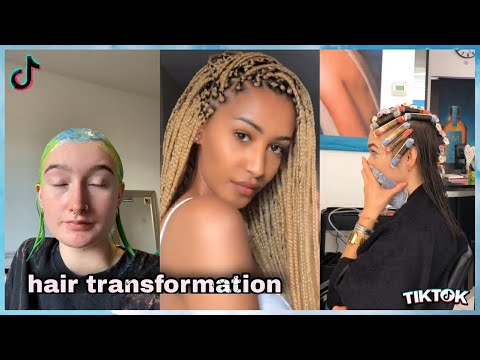 Tik Tok Hair Transformation Compilation Youtube