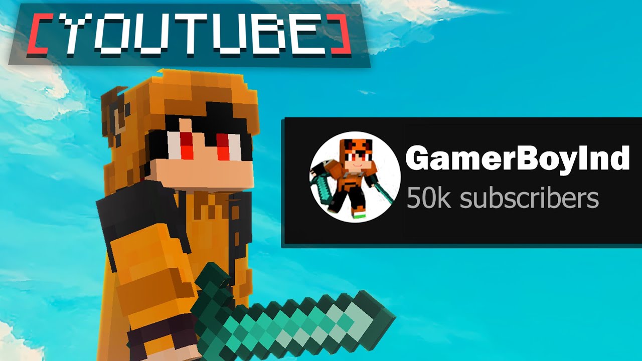 Playing Minecraft Youtube