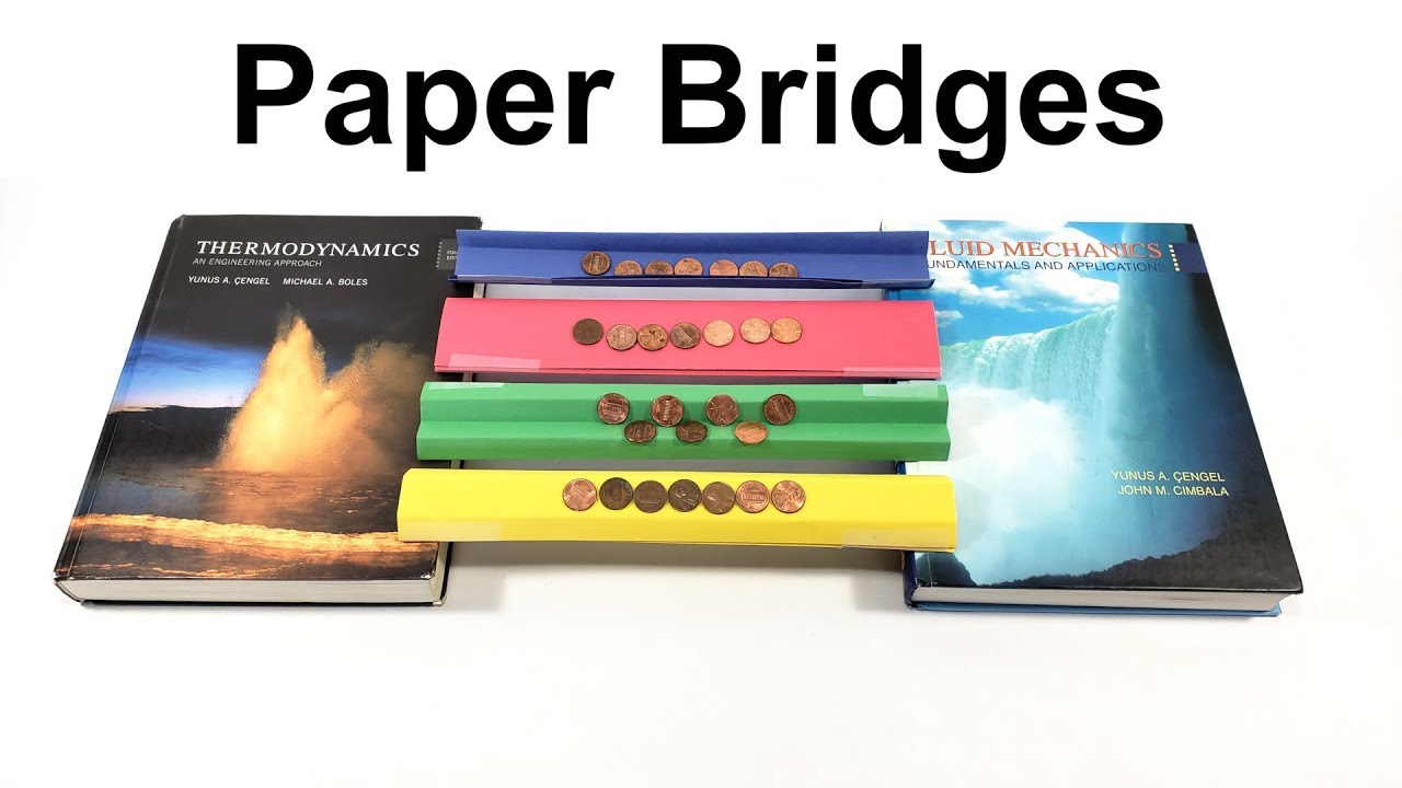 Paper Bridges Stem Activity At Sherry Ramos Blog