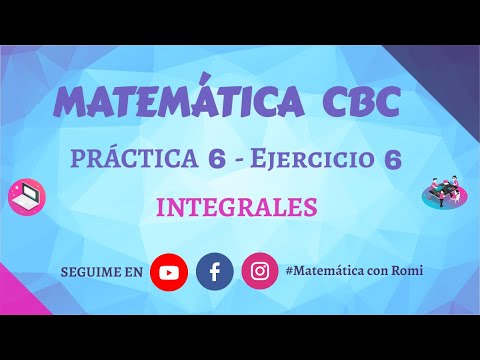 Matemática Cbc Práctica 6 Ejercicio 6 Youtube