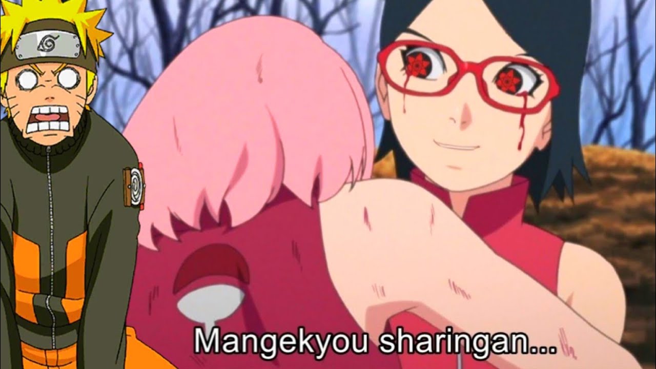 Mangekyou Sharingan Memes Boruto Sarada S Mangekyou Sharingan