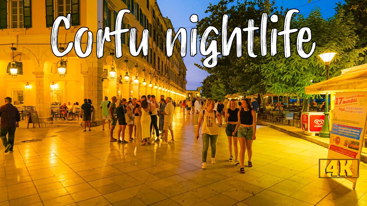 Corfu Greece Nightlife Of Corfu Kerkyra It S Vibrant Romantic And