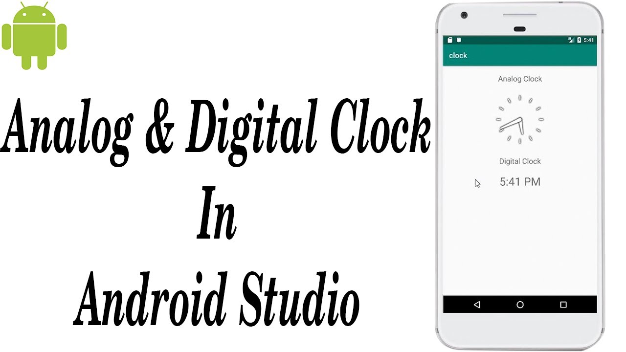 Clock Android Studio At Adriana Fishburn Blog