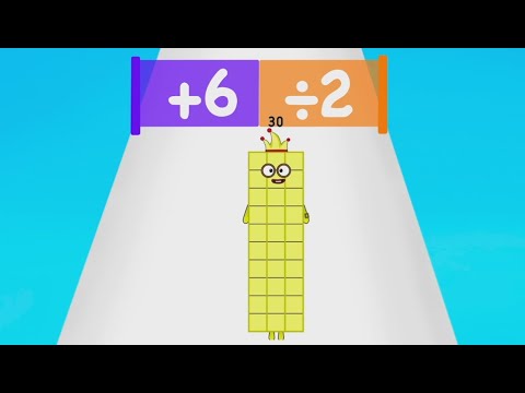 Numberblocks Run Stage 3 Studying Math Youtube