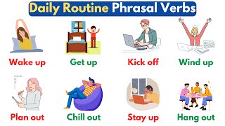 Daily Routine Phrasal Verbs In English Daily Use Phrasal Verbs English ...