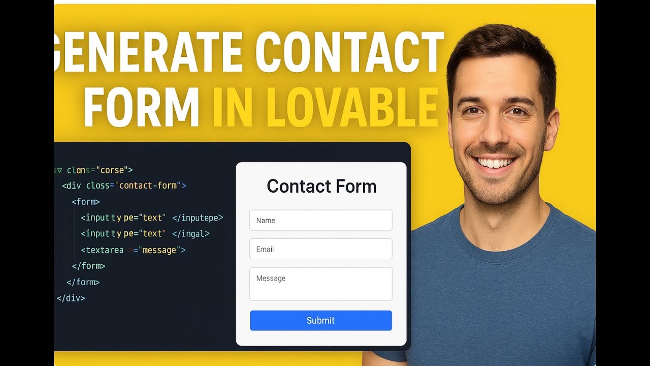 Ai Tutorial How To Design A Responsive Contact Form Using Html And
