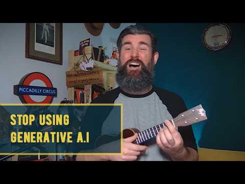 Stop Using Generative A I Original Song Youtube