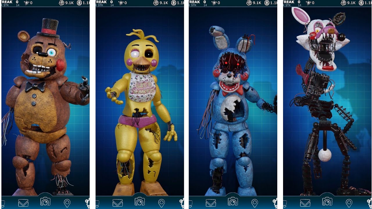 Fnaf Ar Withered Toy Animatronics Jumpscare And Workshop Animations