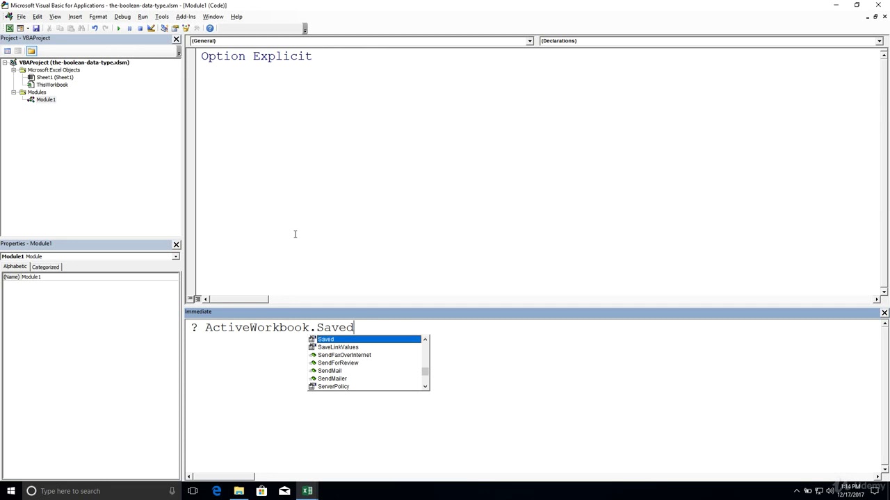 Microsoft Visual Basic The Boolean Data Type Youtube