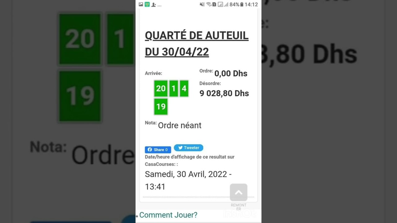 Arrivée Et Rapport Quinté D Aujourd Hui 30 Avril 2022 Youtube