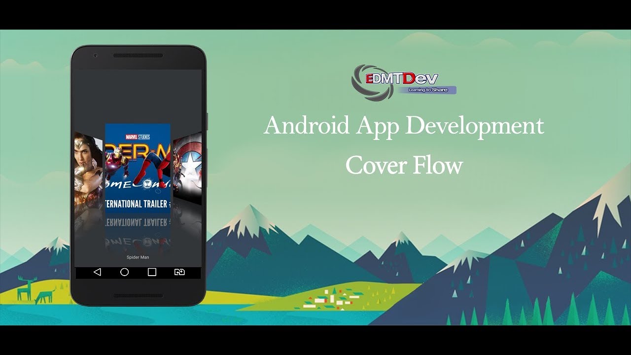 Android Studio Tutorial Cover Flow Youtube