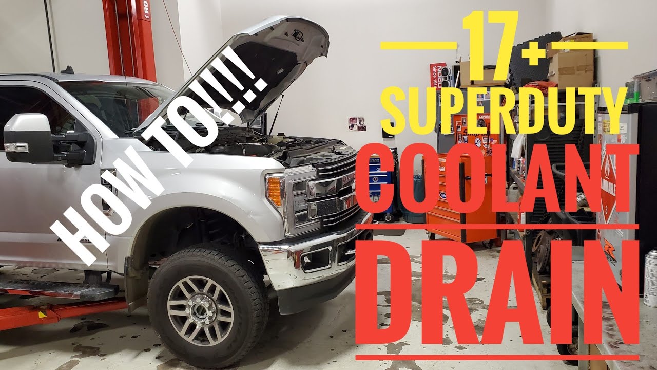 How To Drain Coolant Ford Ranger At Charlie Oshanassy Blog