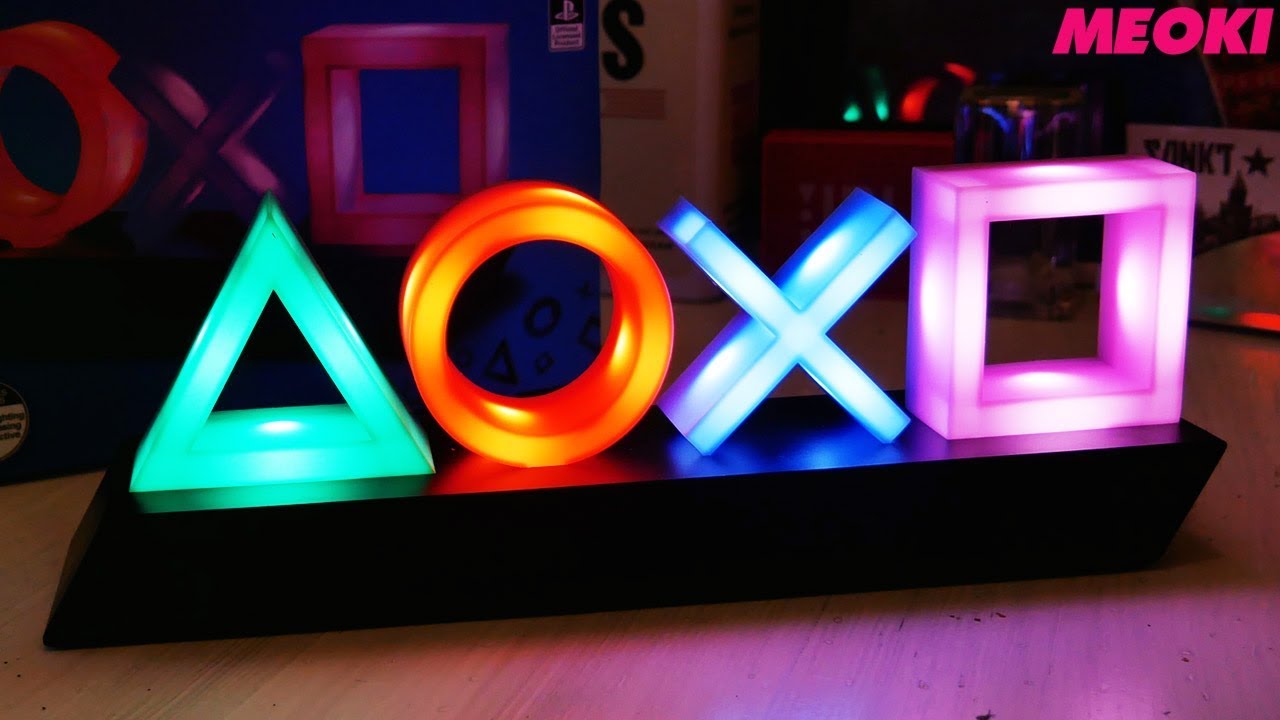 Playstation Icons Light Gadget Unboxing Youtube