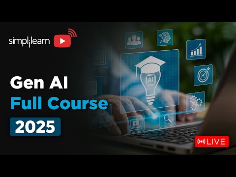 Generative Ai Full Course 2025 Gen Ai Tutorial For Beginners Gen Ai