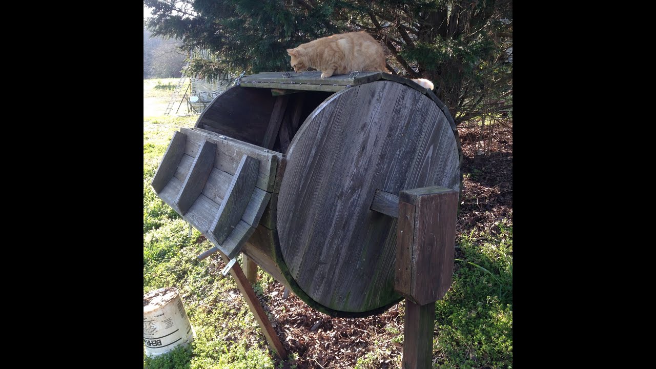 Diy Rotating Compost Bin