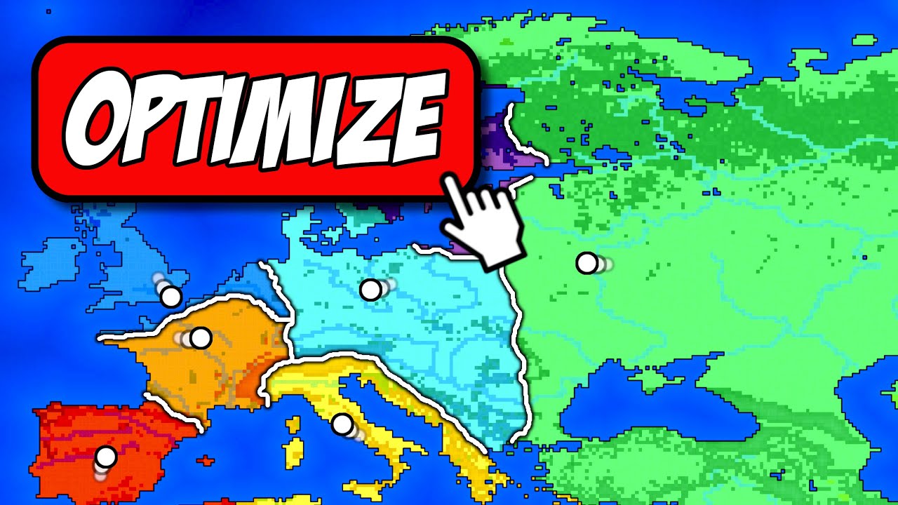 This Map Draws Its Own Borders Empire Simulator 2 1 Youtube