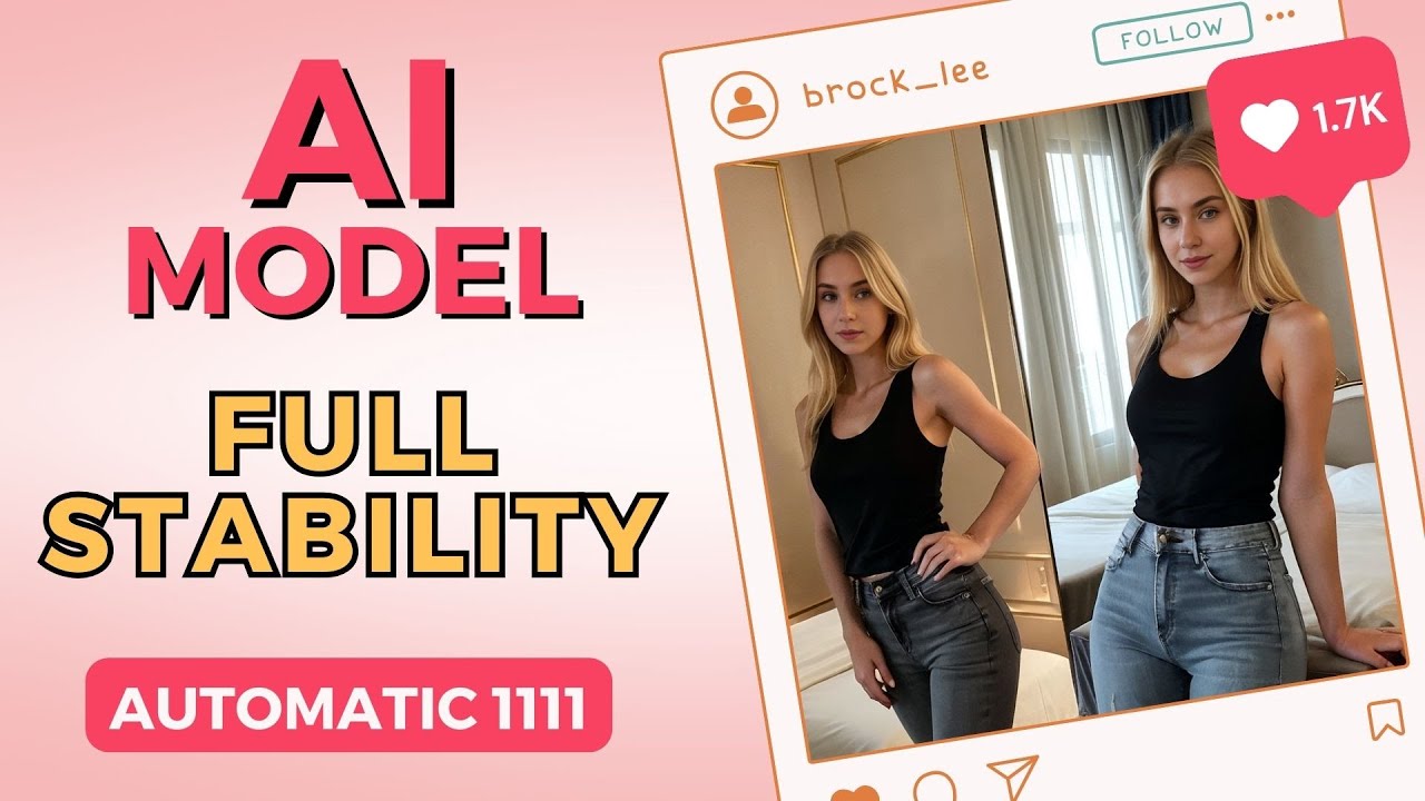 Stable Diffusion Realistic Ai Consistent Character Instant Method