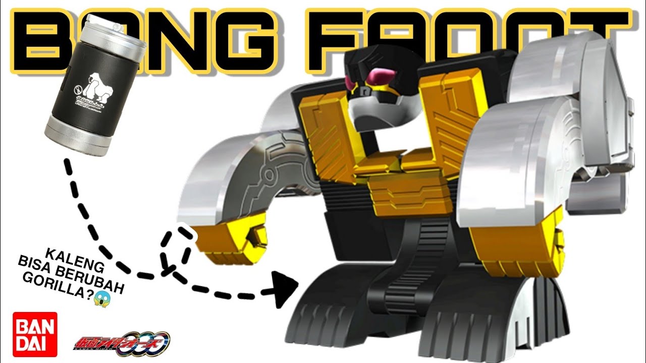 Unboxing Review Dx Candroid 05 Gorilla Kamen Rider Ooo Bahasa