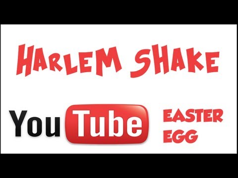 Do The Harlem Shake Youtube Secret Easter Egg Tutorial Youtube