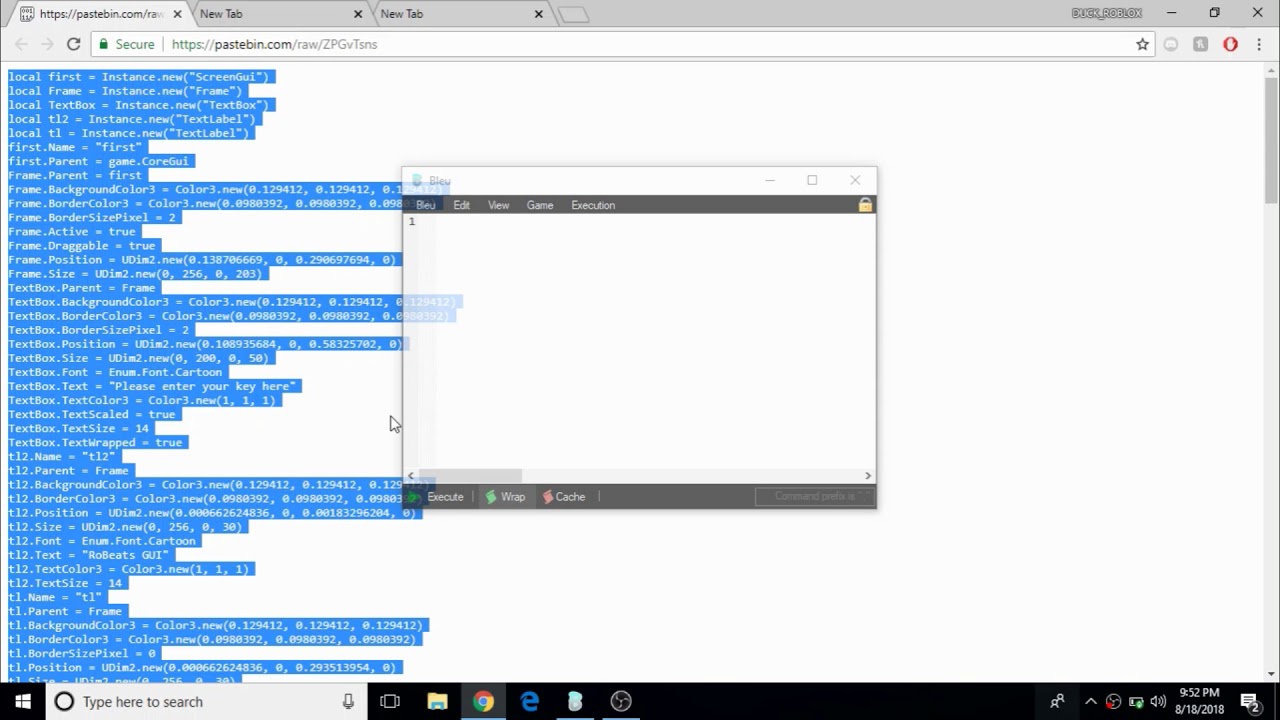 Roblox Admin Panel Script Pastebin Gsetp