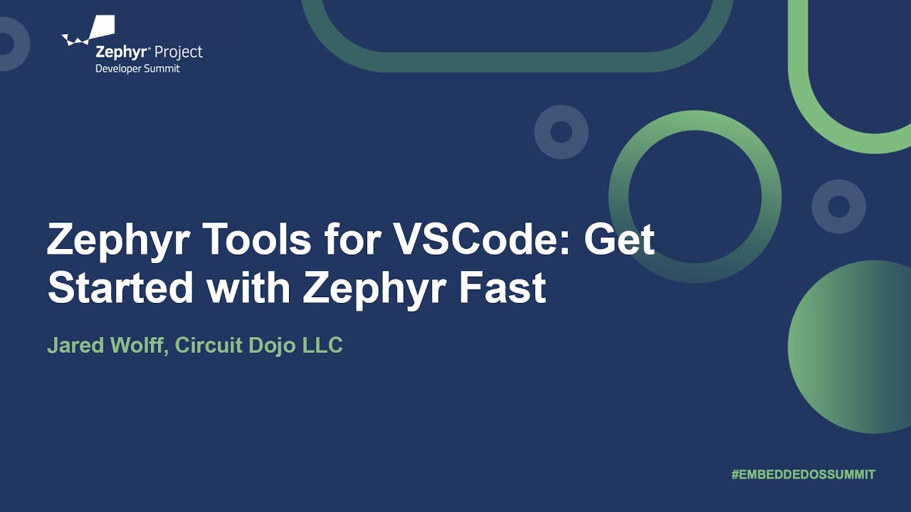 Developer Tools For Workflow Zephyr Project