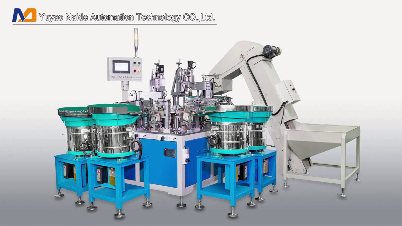 Hex Bolt Automatic Assembly Machine Youtube